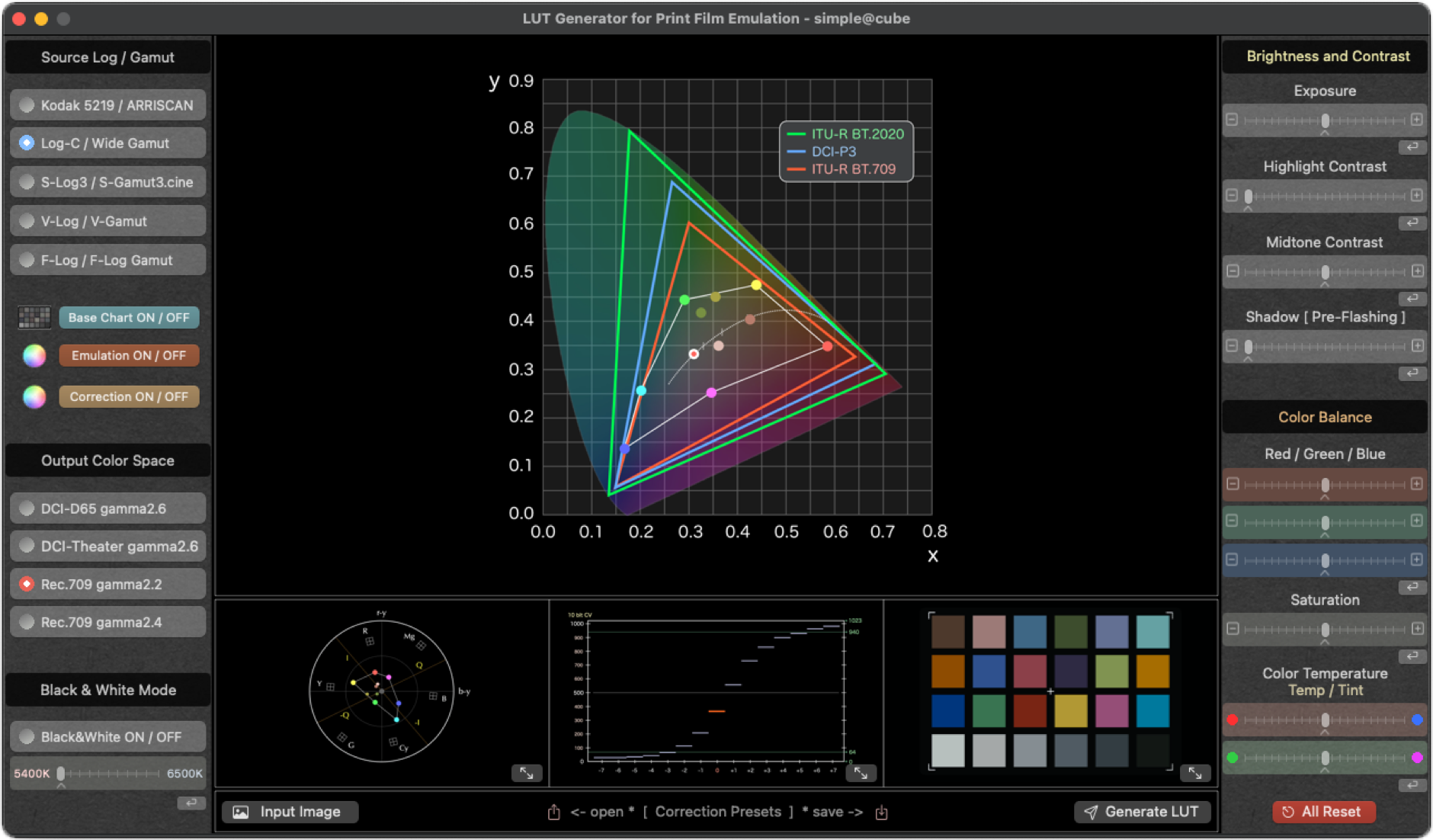 PFE LUT Generator_simple@cube